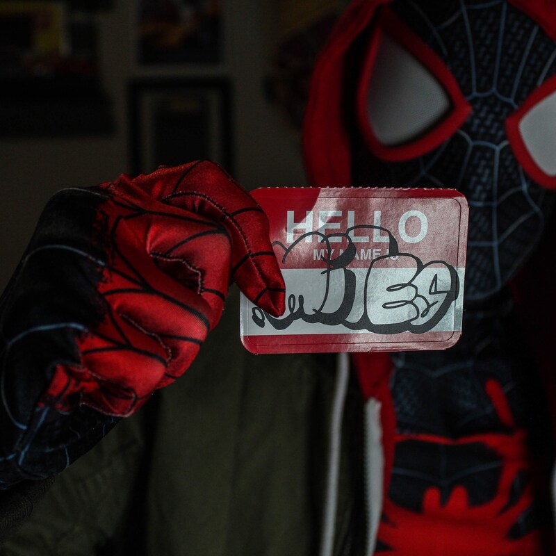 Miles Morales Graffiti - Etsy