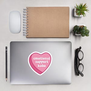 Emotional Support Kobo - Sticker - Etsy