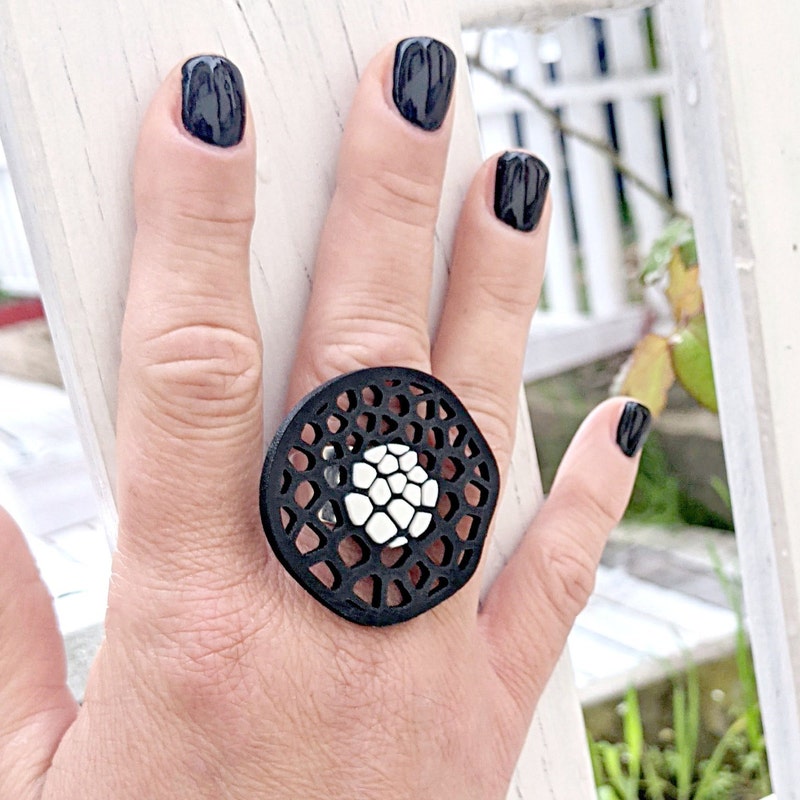 Oversized Ring - Etsy