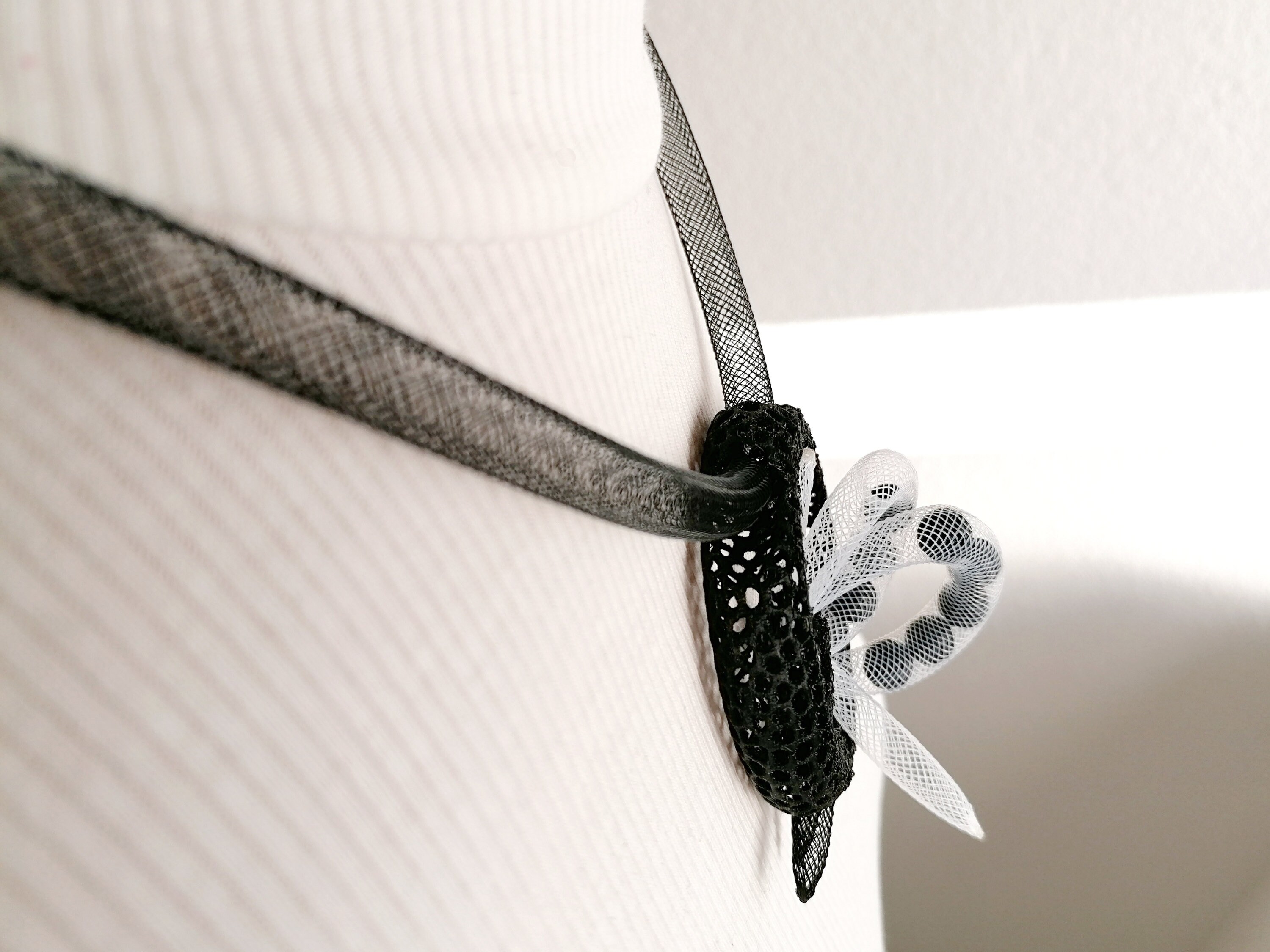 Unique Statement Necklace Mesh Necklace Unusual Jewelry - Etsy