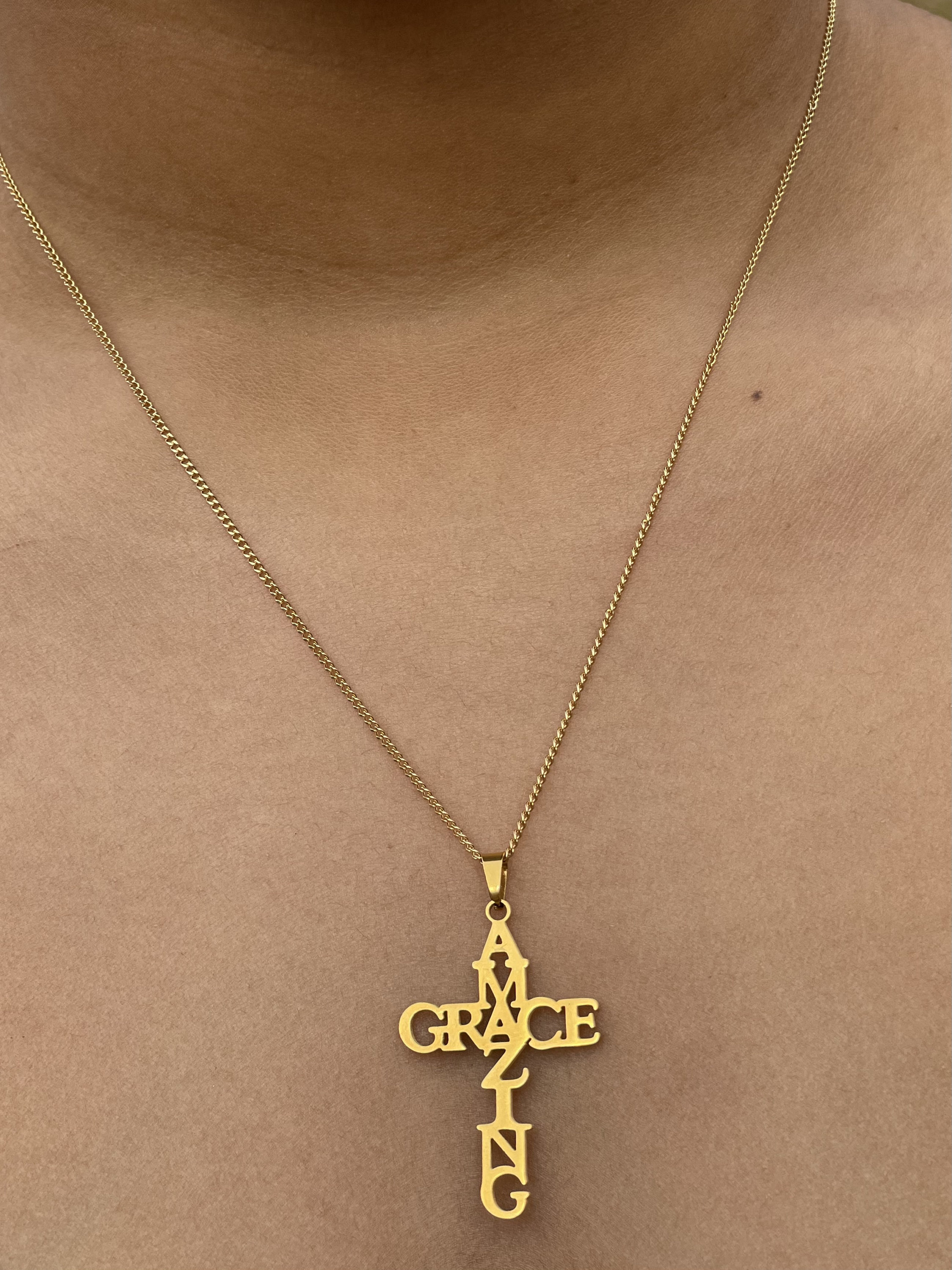 Amazing Grace Necklace - Etsy