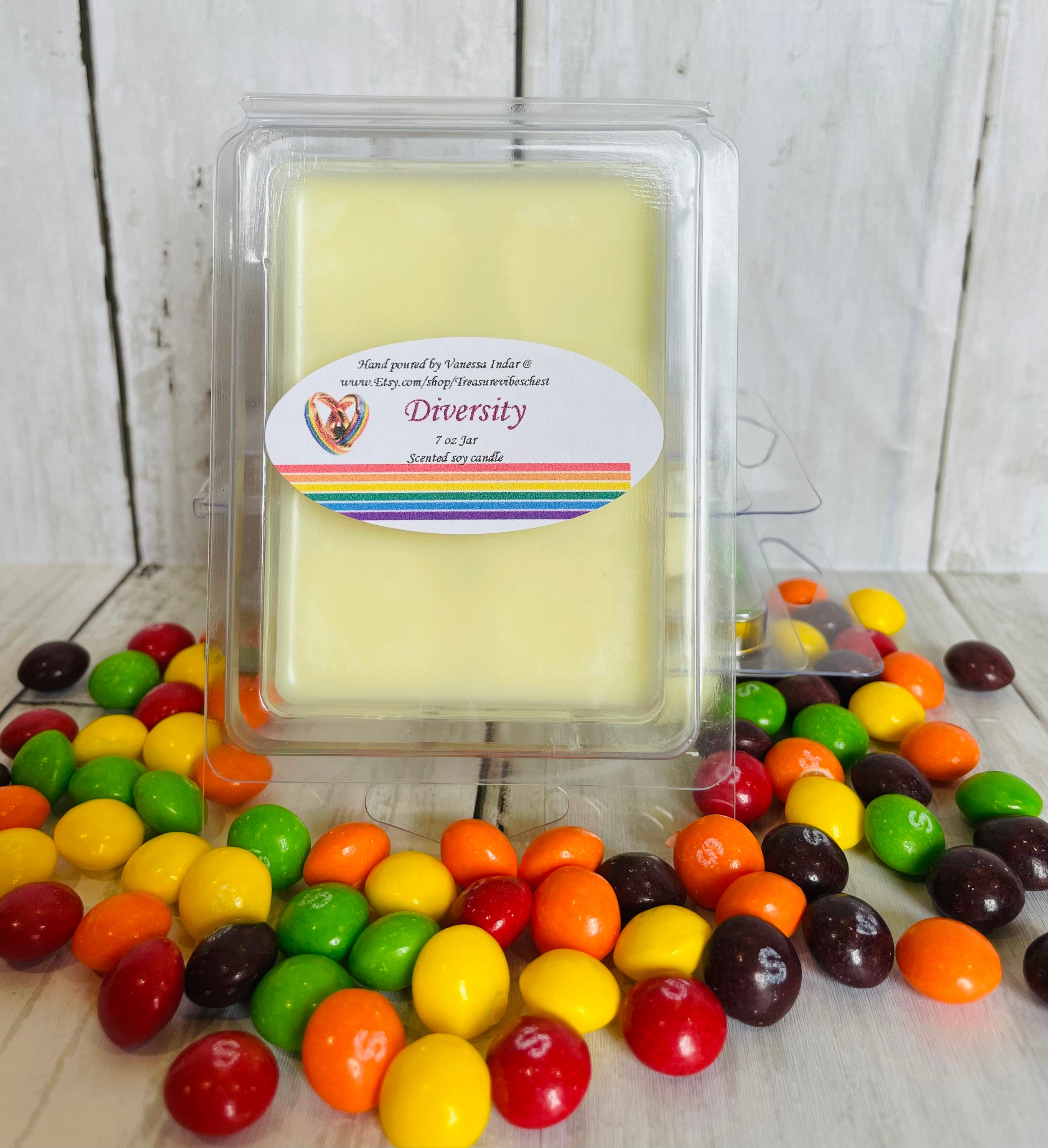 Pride Scented Soy Wax Melts Rainbow Wax Melts Home - Etsy UK