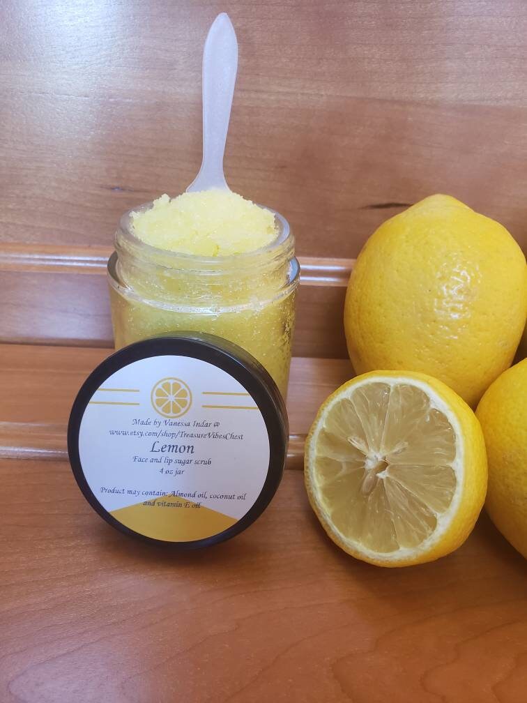 All natural and zero chemical lemon facial care set Organic | Etsy