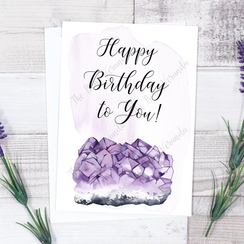 Printable Crystal Cards - Etsy