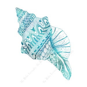 Printable Art Instant Download Aqua Sea Life Marine Life Ocean Life - Etsy