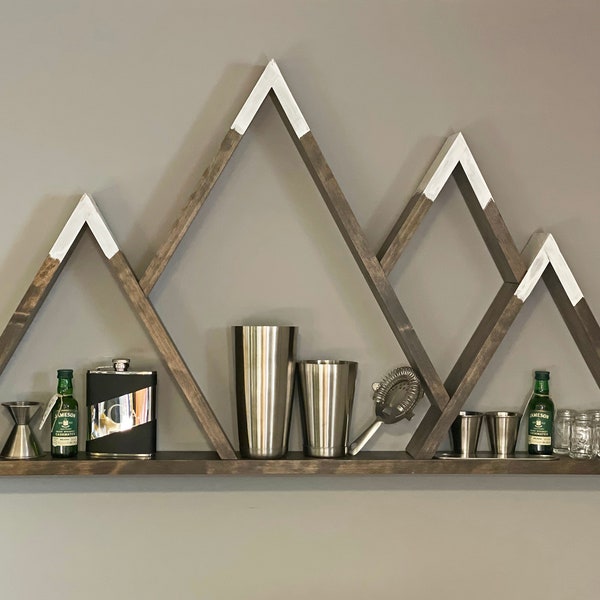 Mountain Wall Shelf - Etsy
