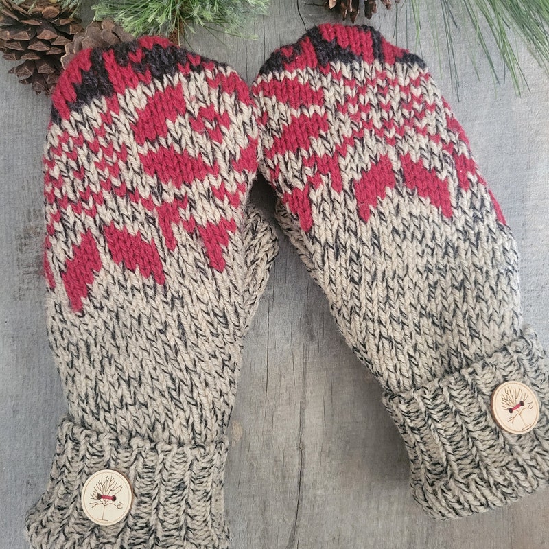 Sweater Mittens - Etsy