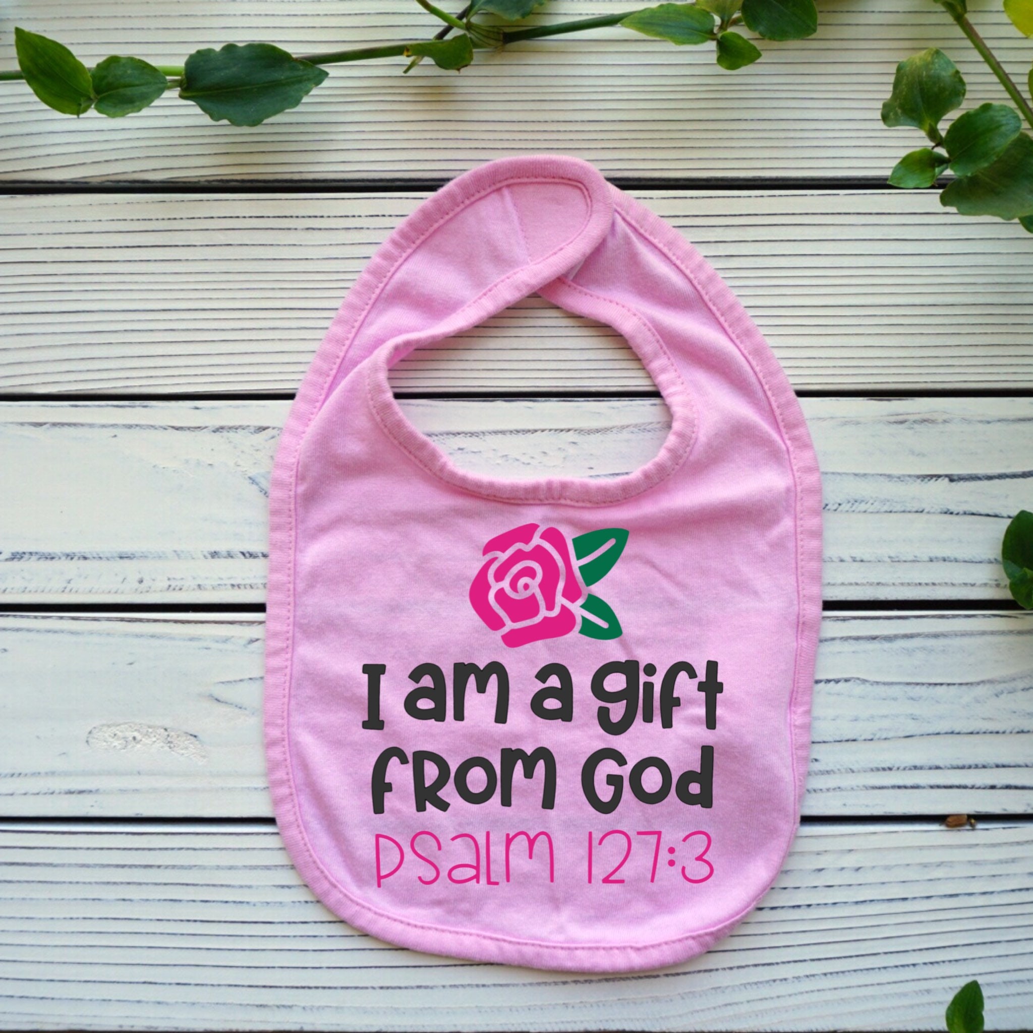 I Am Gift From God Christian Baby Girl Bib Christian Baby Shower Gifts i-am-gift-from-god-christian-baby-girl-bib-christian-baby-shower-gifts
