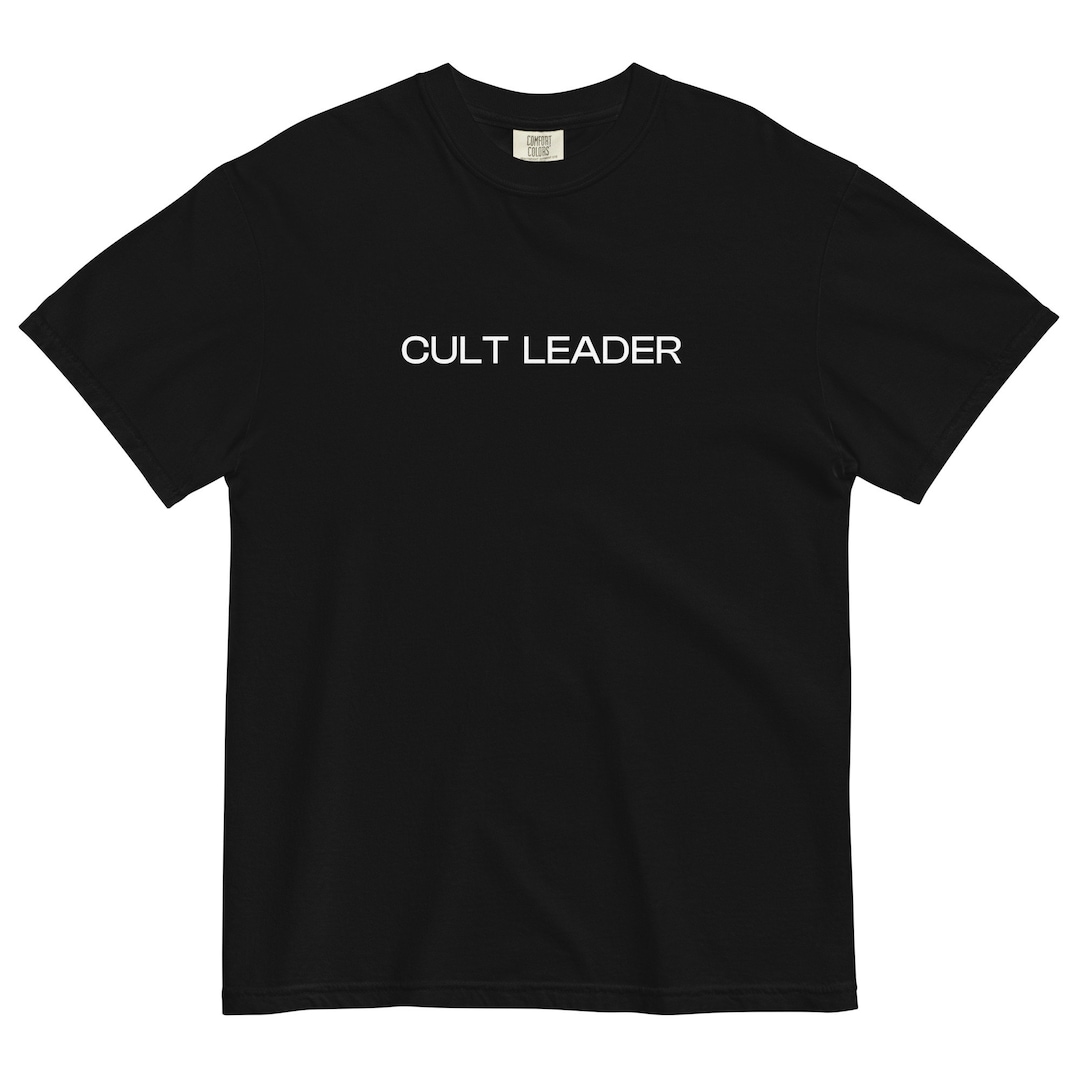 Cult Leader - Unisex Garment-dyed Heavyweight T-shirt - Etsy