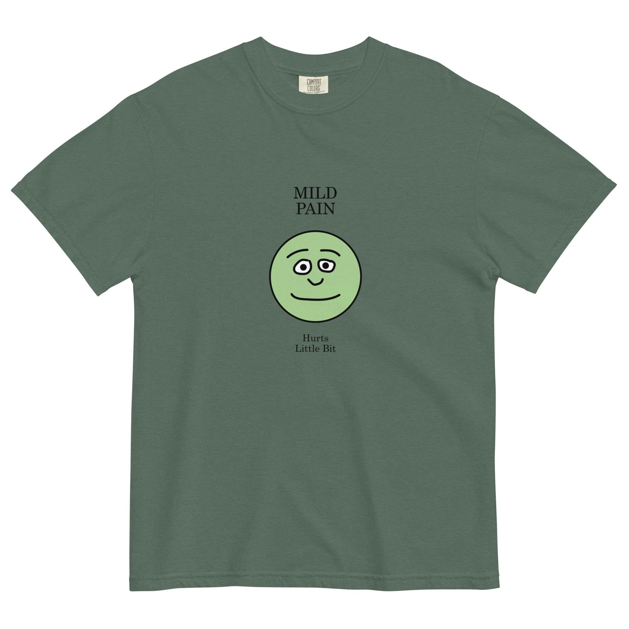 Wong Baker Pain Scale - Mild Pain - Shirt - Etsy