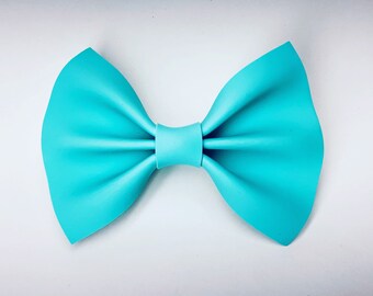 Teal Hair Bow | Etsy