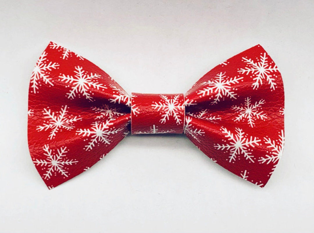 Snowflake Bow Tie - Etsy