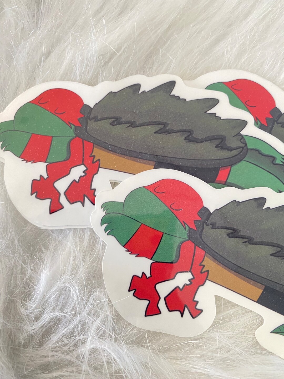 Big Red Laminated Sticker/ Window Safe/ Car Decale / Water Proof ...