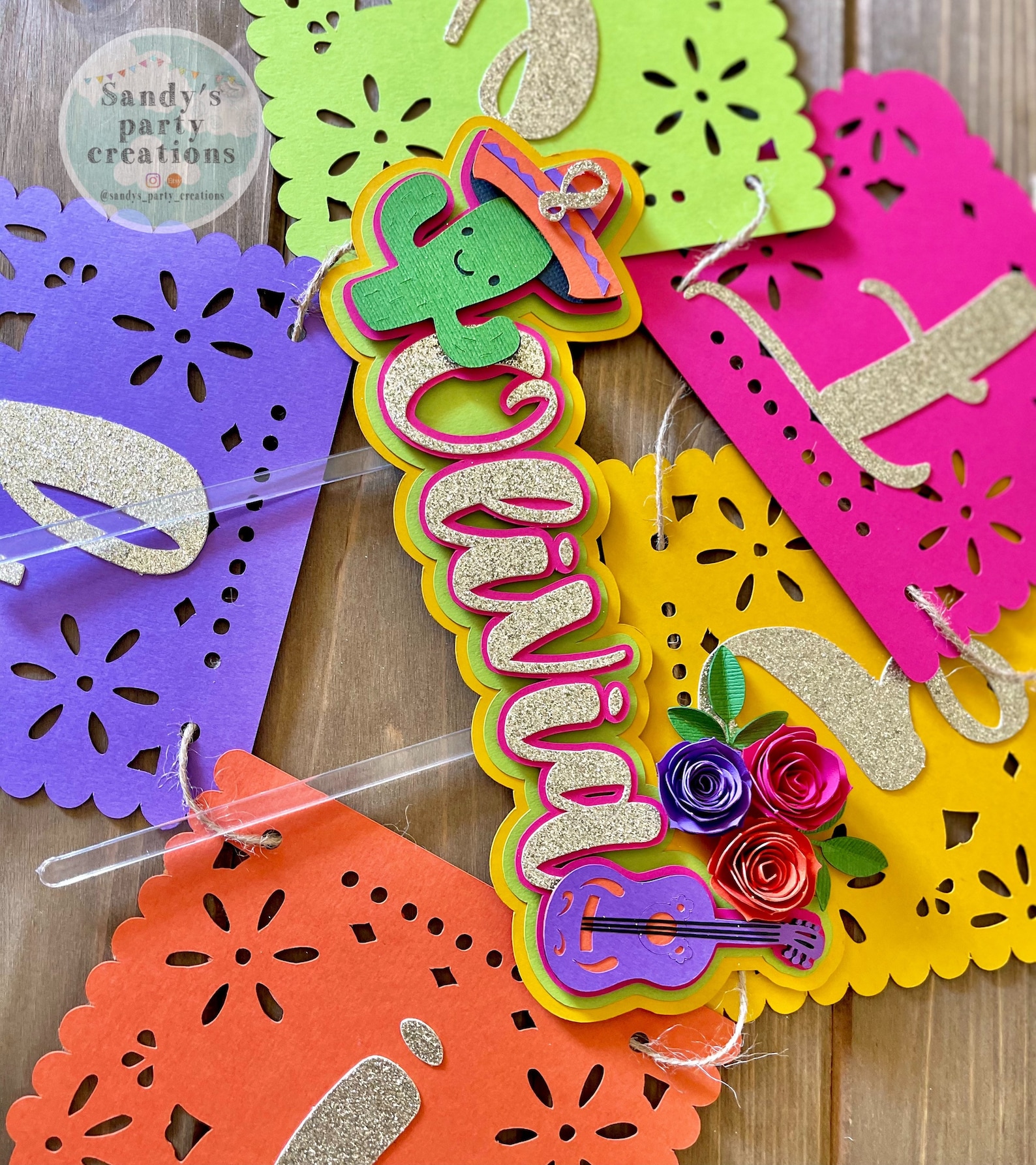 Fiesta Cake Topper Fiesta Birthday Cake Topper - Etsy