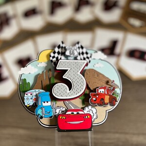Cars Cake Topper - Etsy