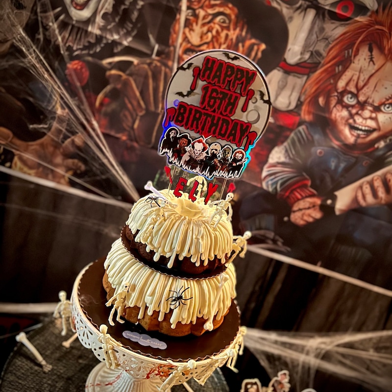 Horror Cake Topper - Etsy