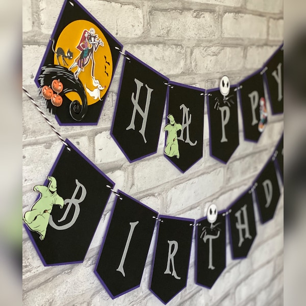Nightmare Banner - Etsy