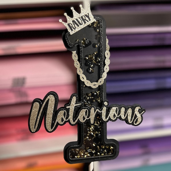 Notorious One Birthday Decor - Etsy