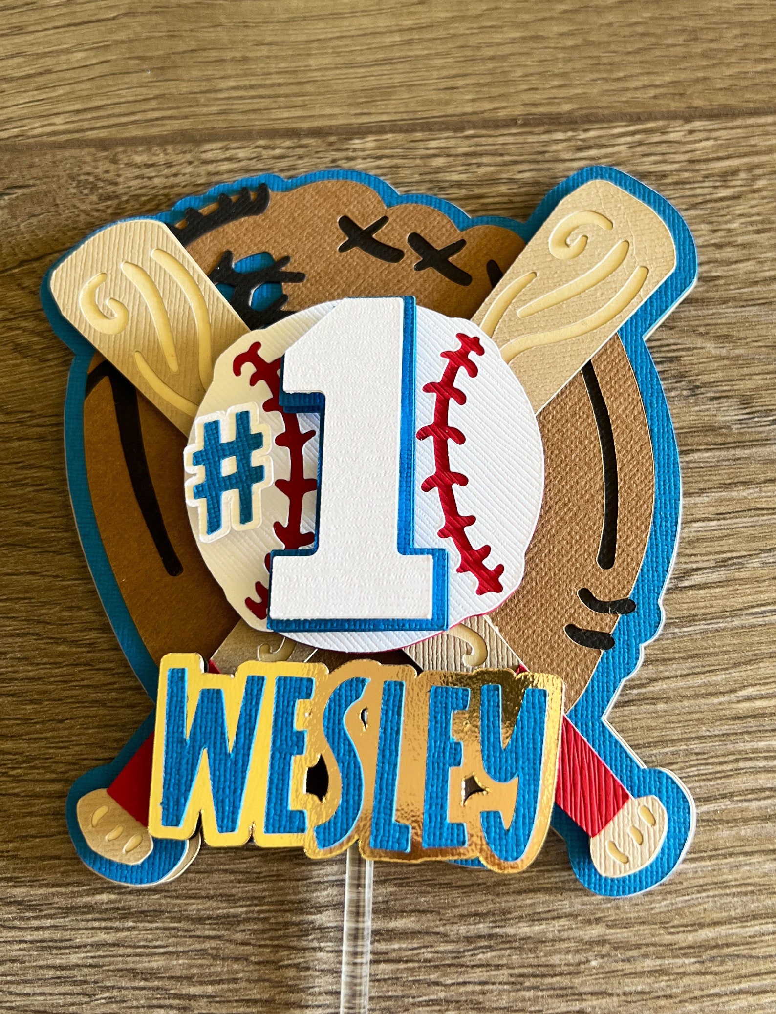 Baseball Cake Topper T Ball Cake Topper Rookie of the Year - Etsy