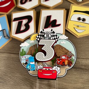 Cars Cake Topper - Etsy