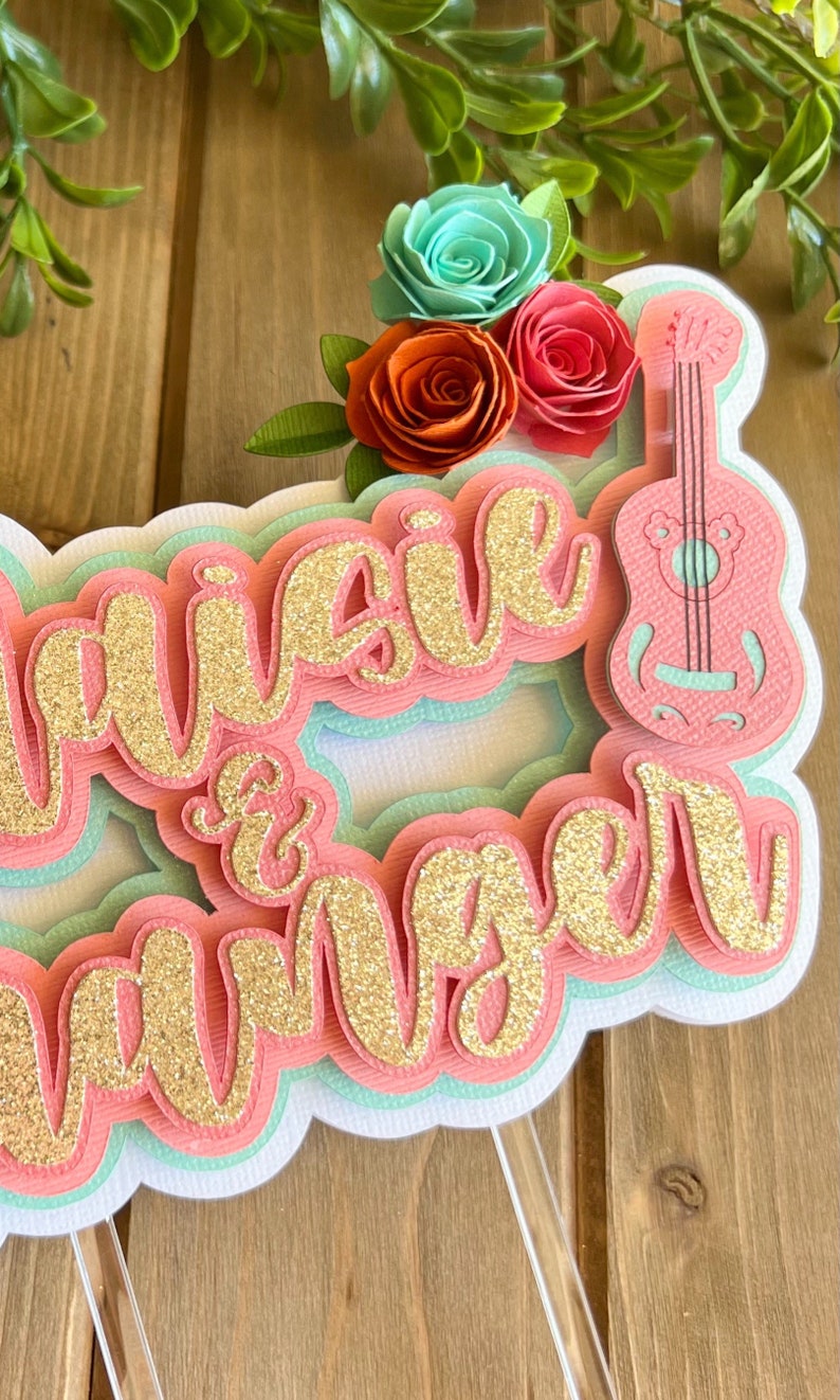 Fiesta Cake Topper Fiesta Birthday Cake Topper Personalized - Etsy