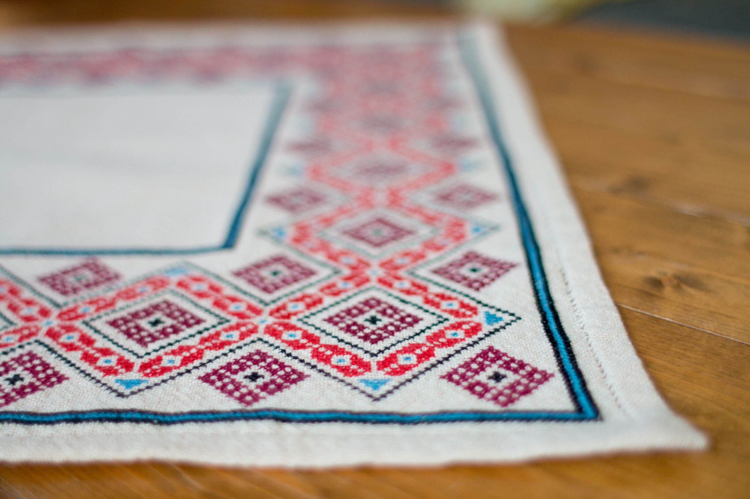 Etruscan Diamonds Avlea Mediterranean Folk Embroidery Kit or Pattern ...