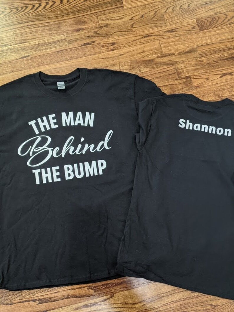 Couple's Maternity Shirts, New Parent T Shirts, Bump Maternity Shirt ...