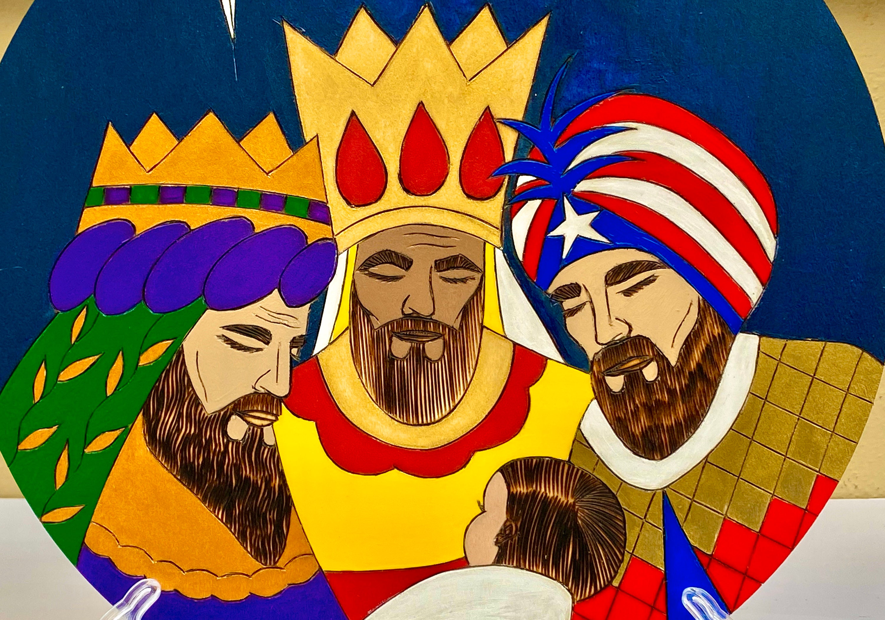 Reyes Magos 9 Los Reyes Y El Niñito - Etsy