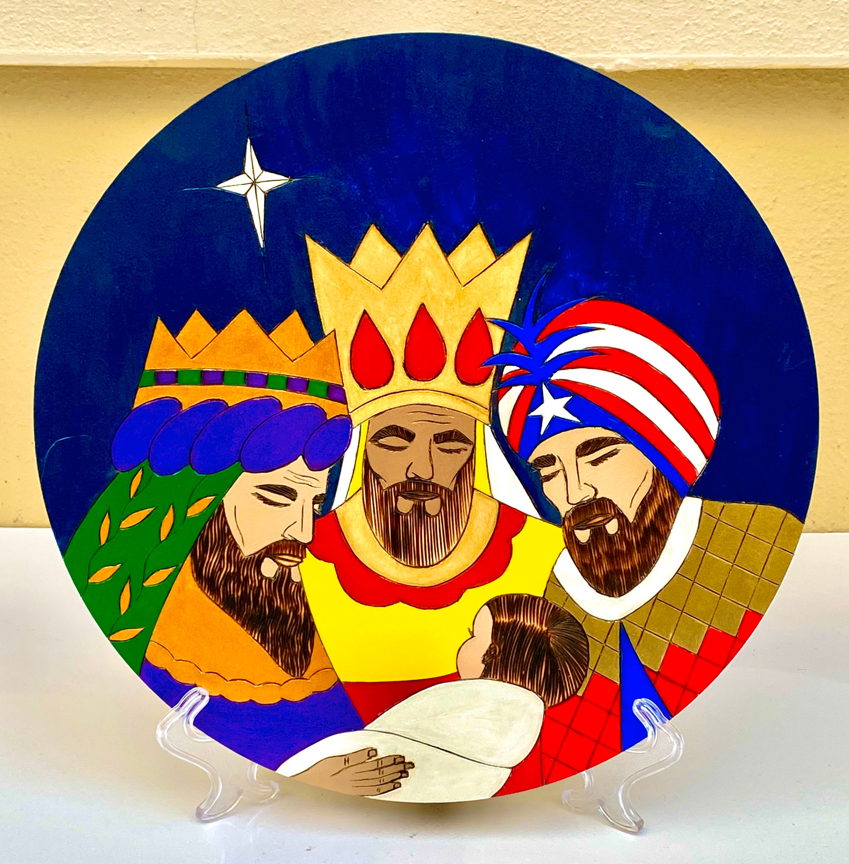 Reyes Magos 9 Los Reyes Y El Niñito - Etsy