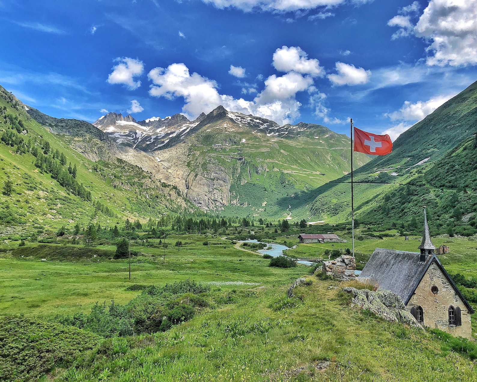 Rhône Valley | Gletsch Switzerland Valais Wallis | Swiss Alps | Hotel ...