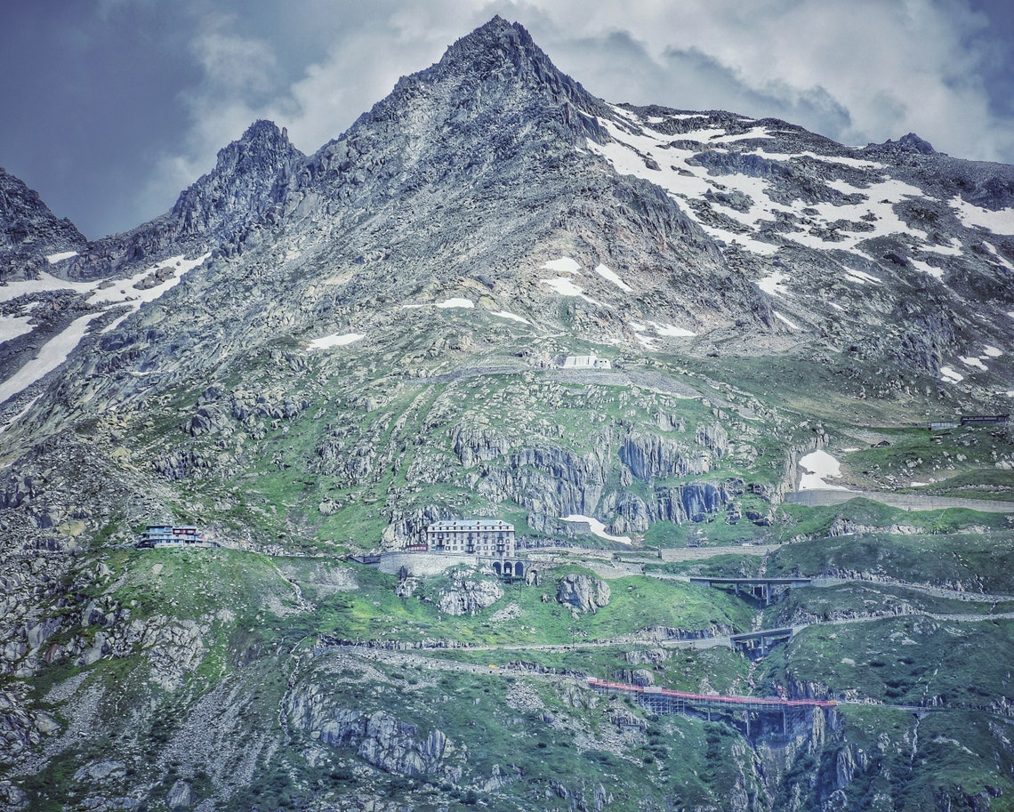 Glacier du Rhône Gletsch Schweiz Wallis wallis Schweizer Alpen Hotel ...