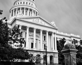 West Steps State Capitol Building Sacramento California - Etsy