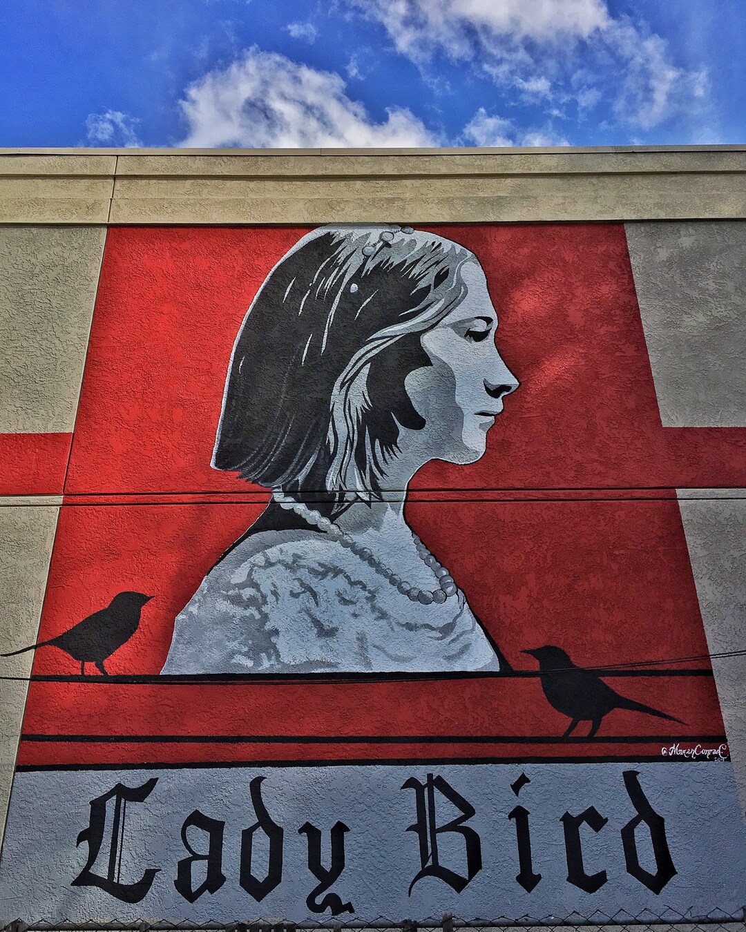 Lady Bird | City Mural | Sacramento California | Fine Art | Restaurant ...