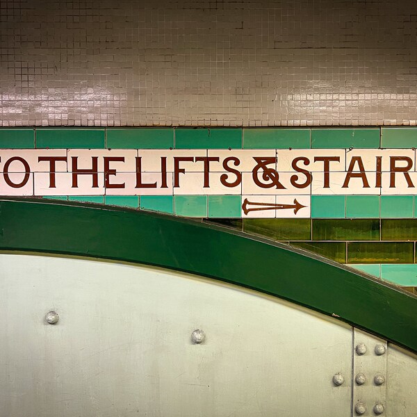 London Underground Station Sign - Etsy