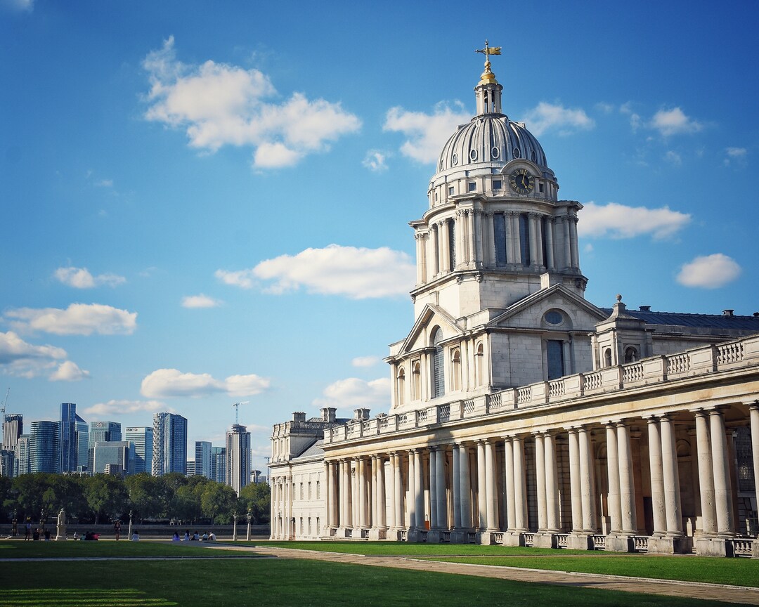 Canary Wharf From Greenwich | University London England Thames | Hotel ...