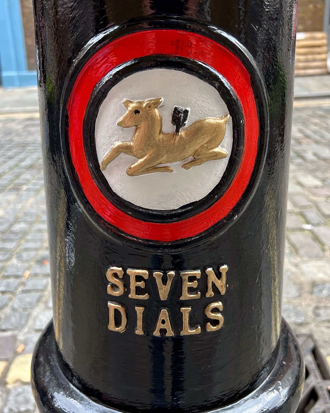 Seven Dials Bollard | London Covent Garden West End | England Britain ...