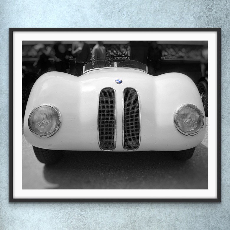 Vintage BMW | German Classic Car | Roadster | Fine Art | Restaurant ...