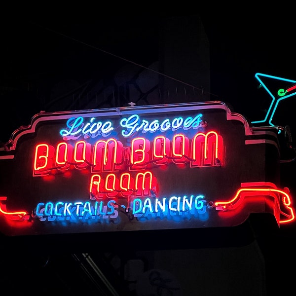 The Boom Boom Room Sign - Etsy