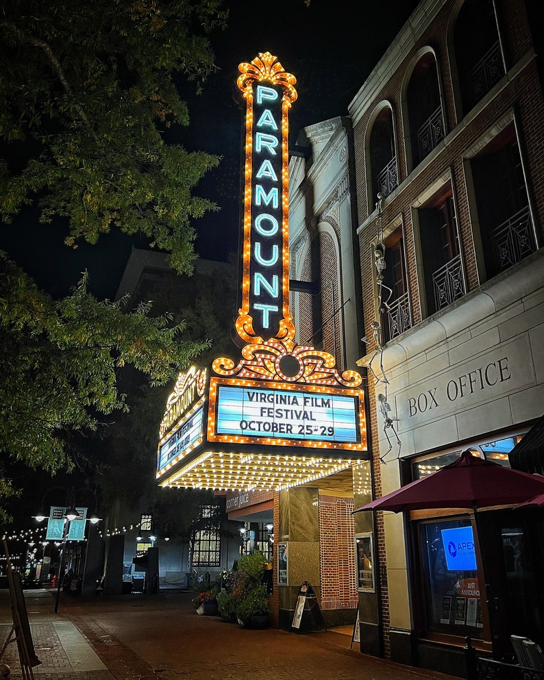 Paramount Theater | Downtown Charlottesville Virginia | Vintage Cinema ...