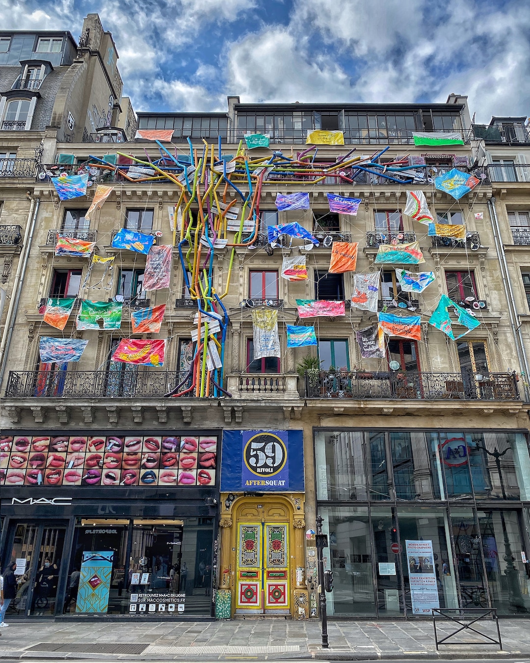 59 Rivoli | Artist Squat | Art Gallery Paris France | Street ...
