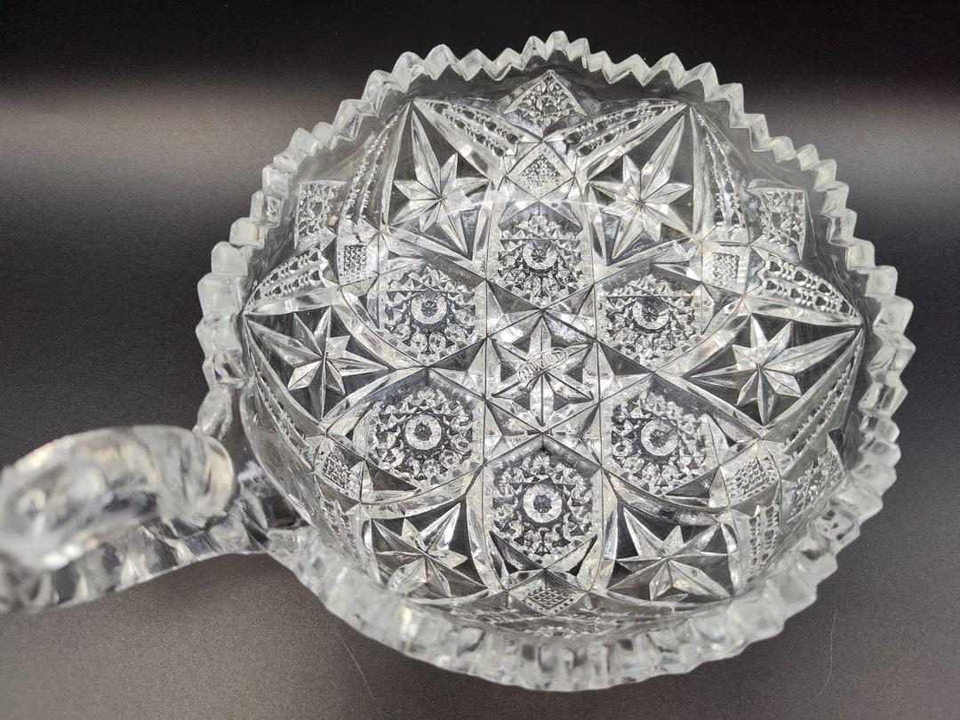 Imperial Glass - Rescue Me Vintage SE - Nucut Handled Nappy 1911 - 1937 ...