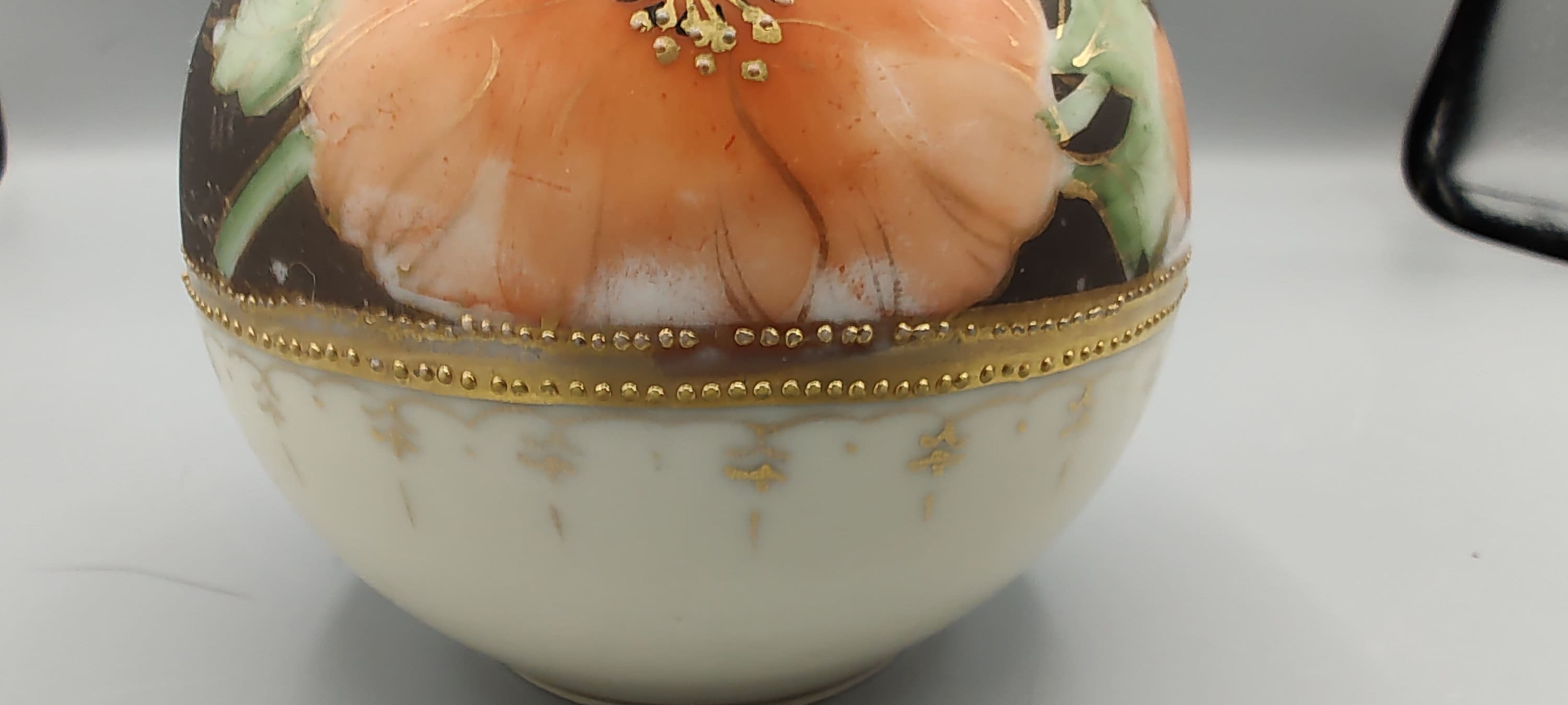 Nippon Morimura Poppy Vase - Rescue Me Vintage SE - With Gold Trim ...