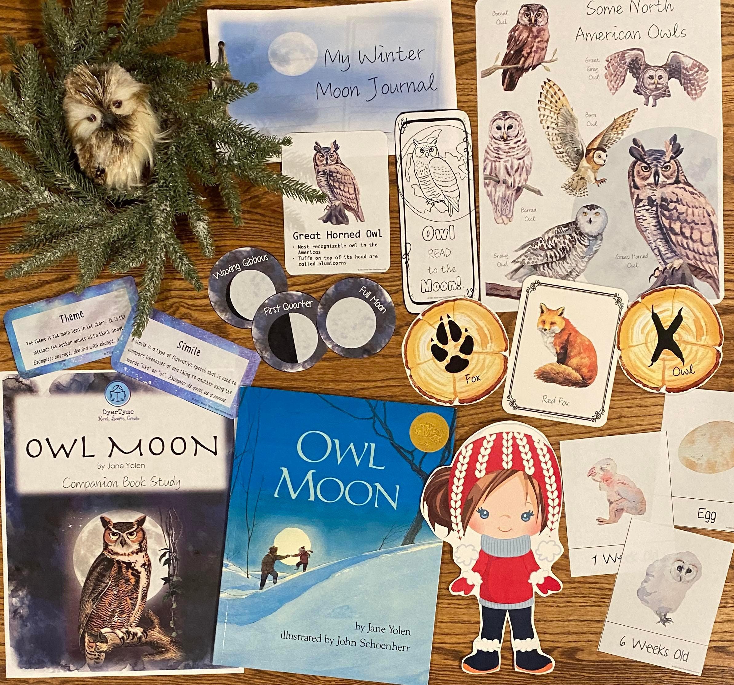 Owl Moon Book Companion Study - Etsy