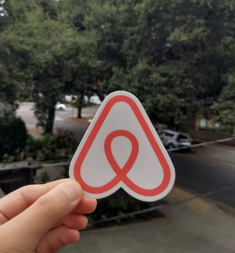 Airbnb Logo Sticker Sign | Etsy