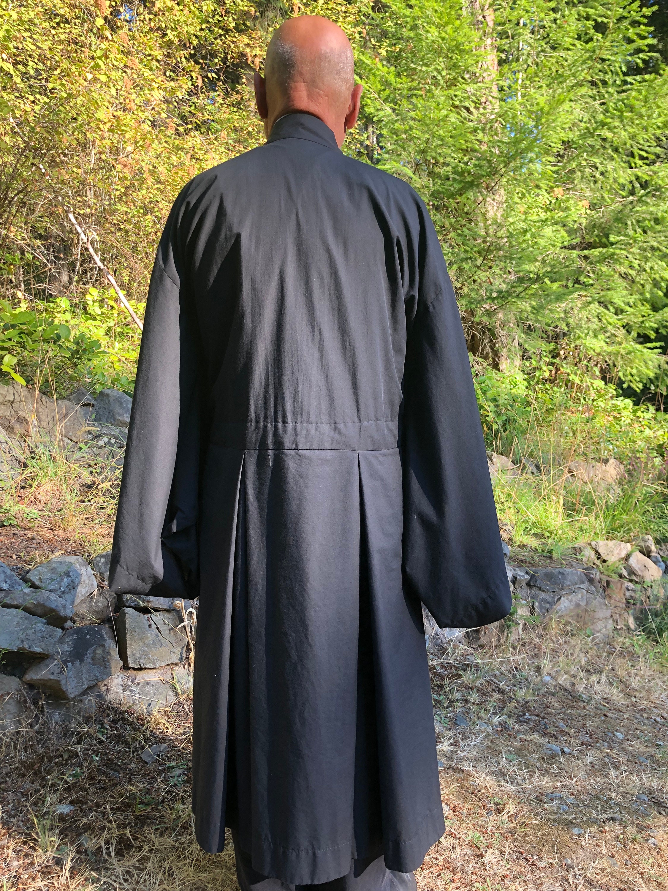 Lay Zen Robe ( Black, Grey or Navy ) - Etsy