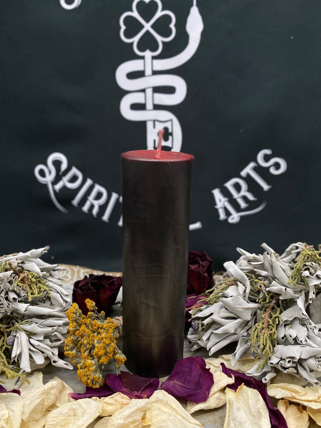 Reversing Pillar Candle Return to Sender Elegua Papa Legba Esu - Etsy