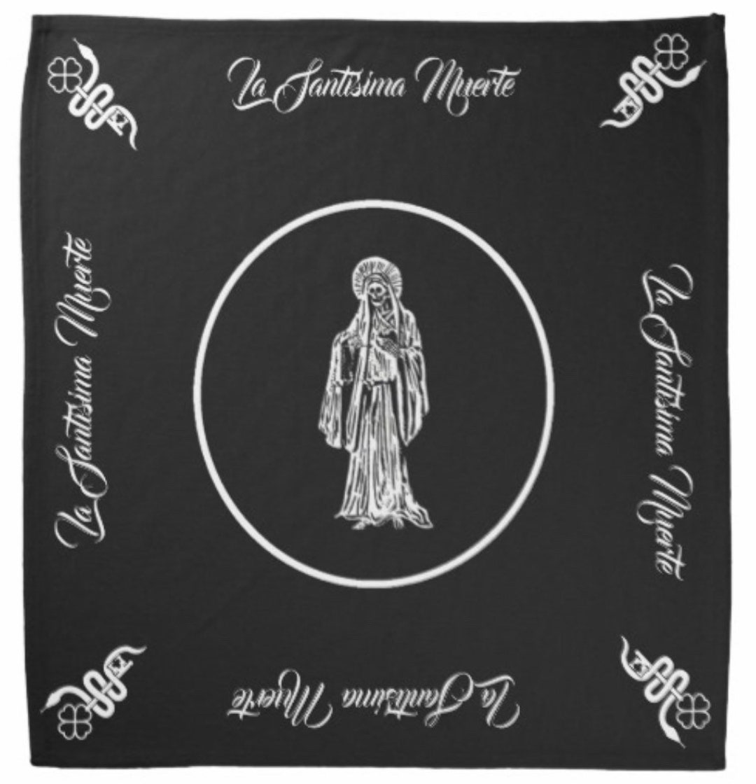 Santa Muerte Bone Set Casting Cloths or Altar Cloths - Etsy