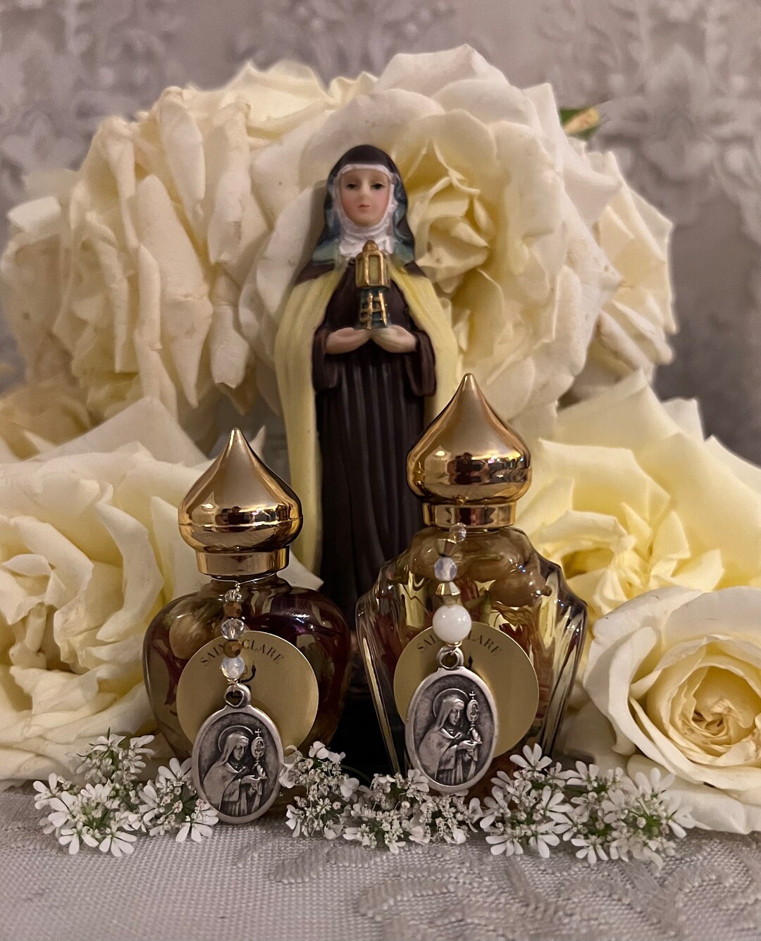 Saint Clare Oil + Clarity + Santa Clara - Etsy