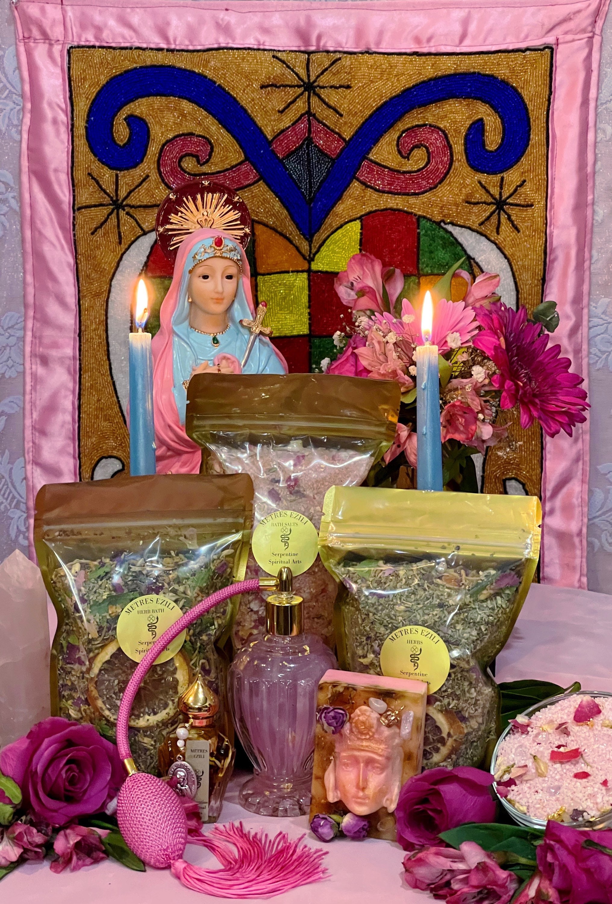 Metres Ezili Freda Ritual Set large Metresili Love | Etsy