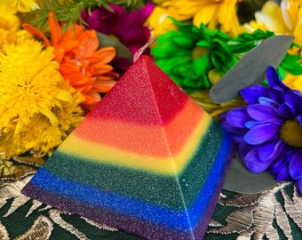 Pyramid Candle - Etsy